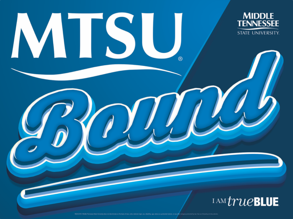 Order a MTSU Bound Yard Sign for your Freshman or Transfer student ...