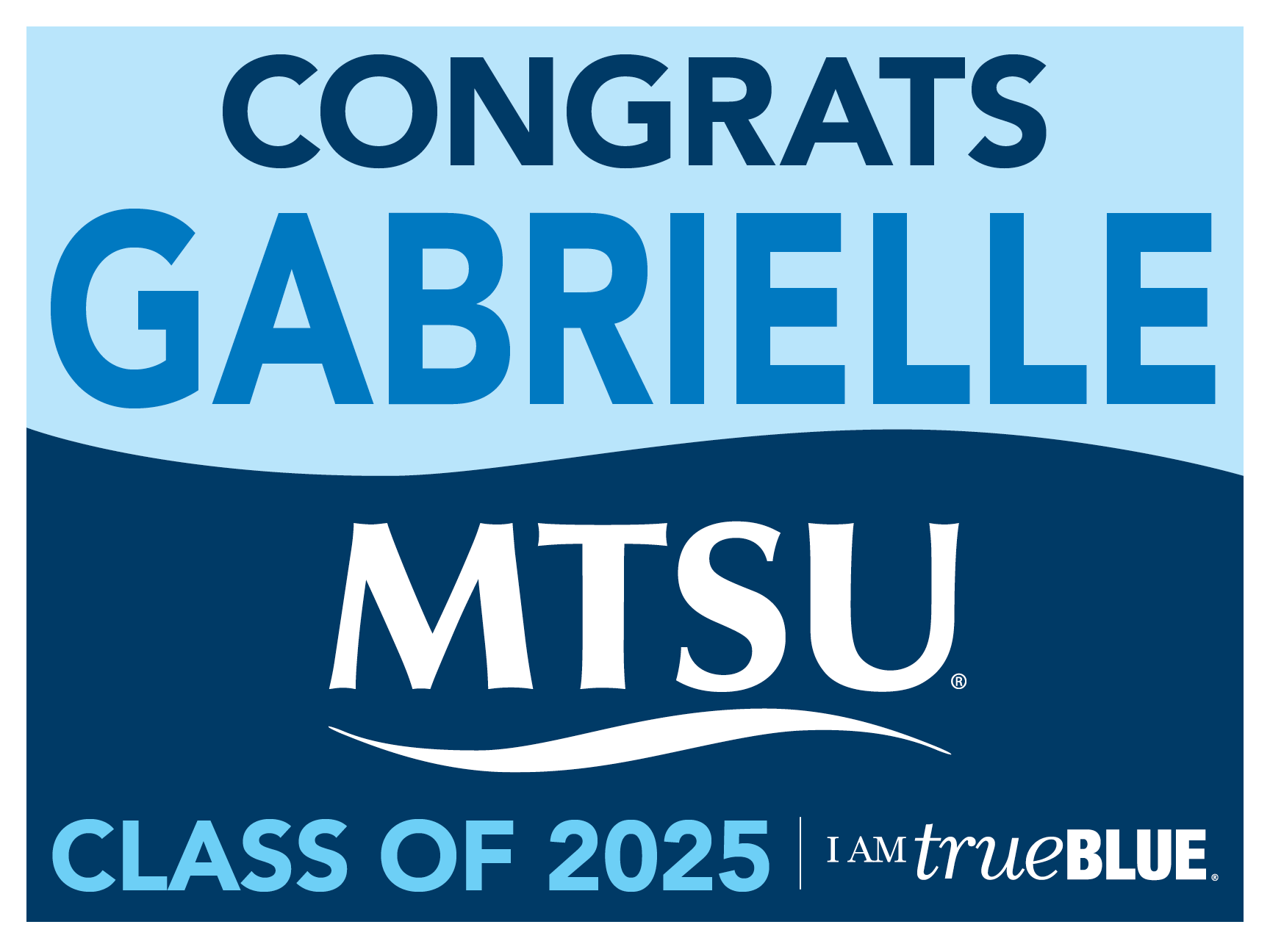 Celebrate the Class of 2025 with a Custom Yard Sign! – Blue Print