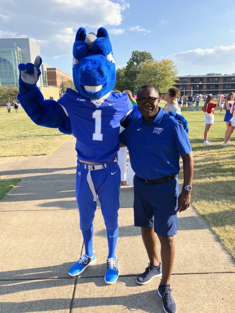 Middle Tennessee State University Mascot