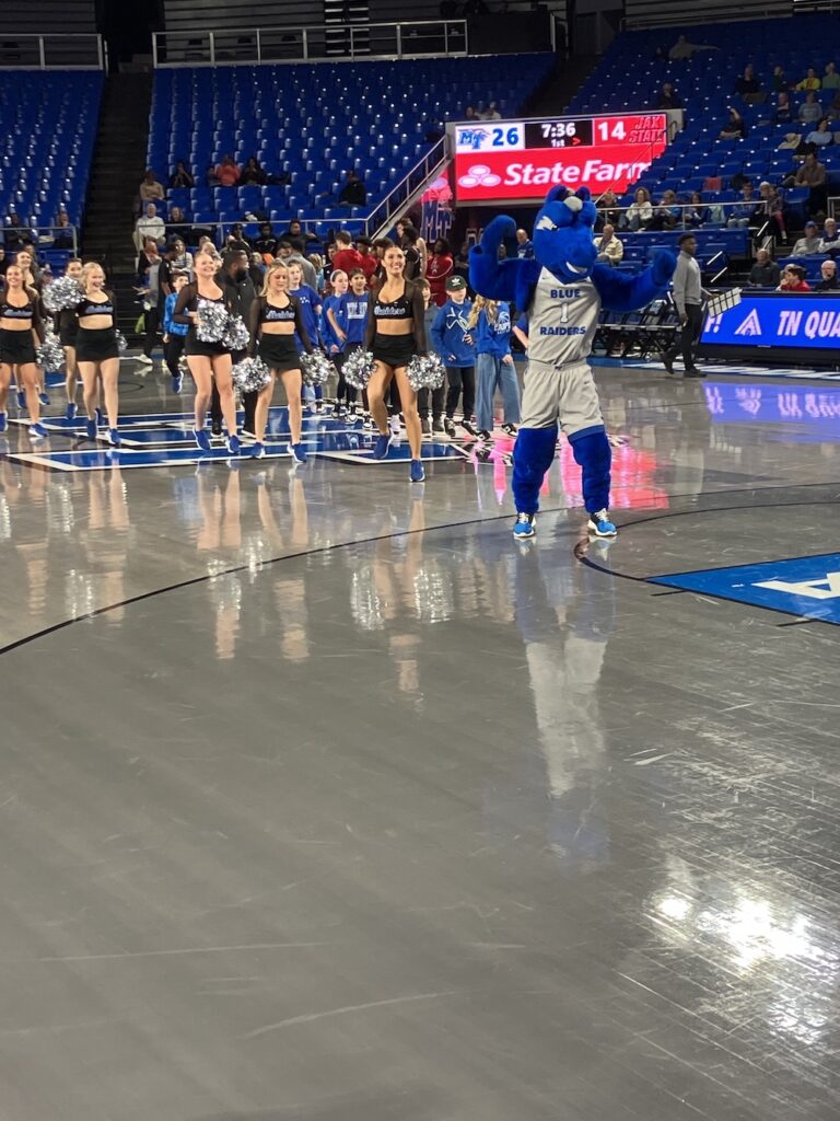 Middle Tennessee State University Mascot