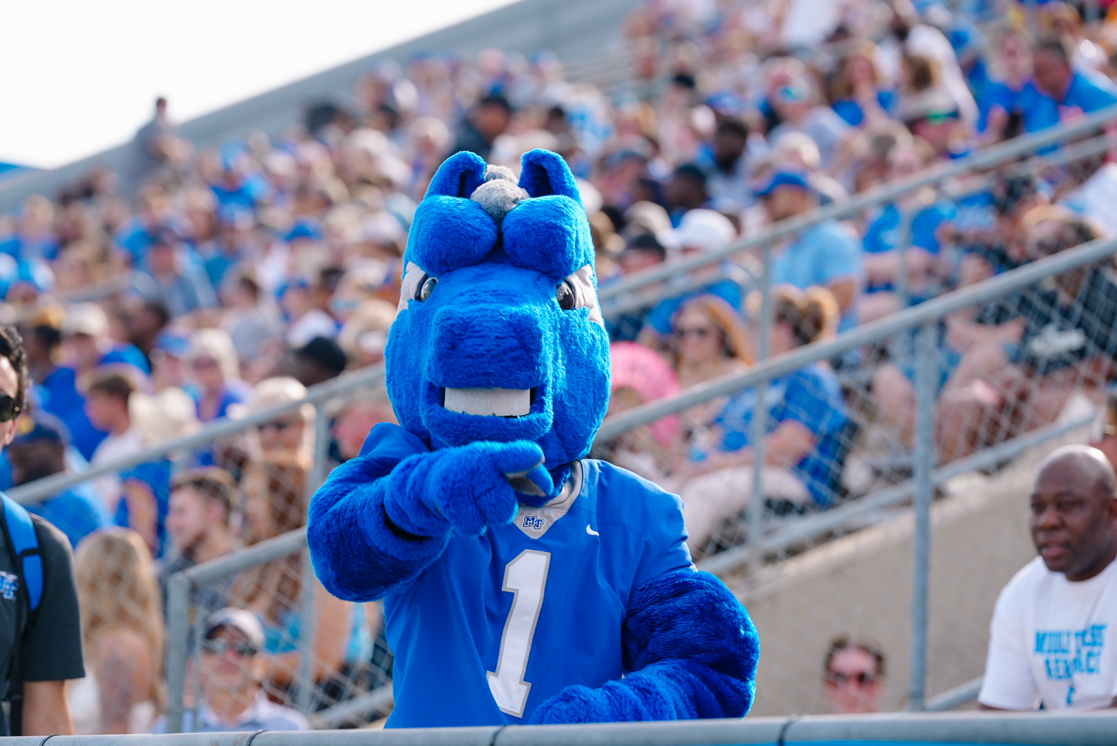 Middle Tennessee State University Mascot