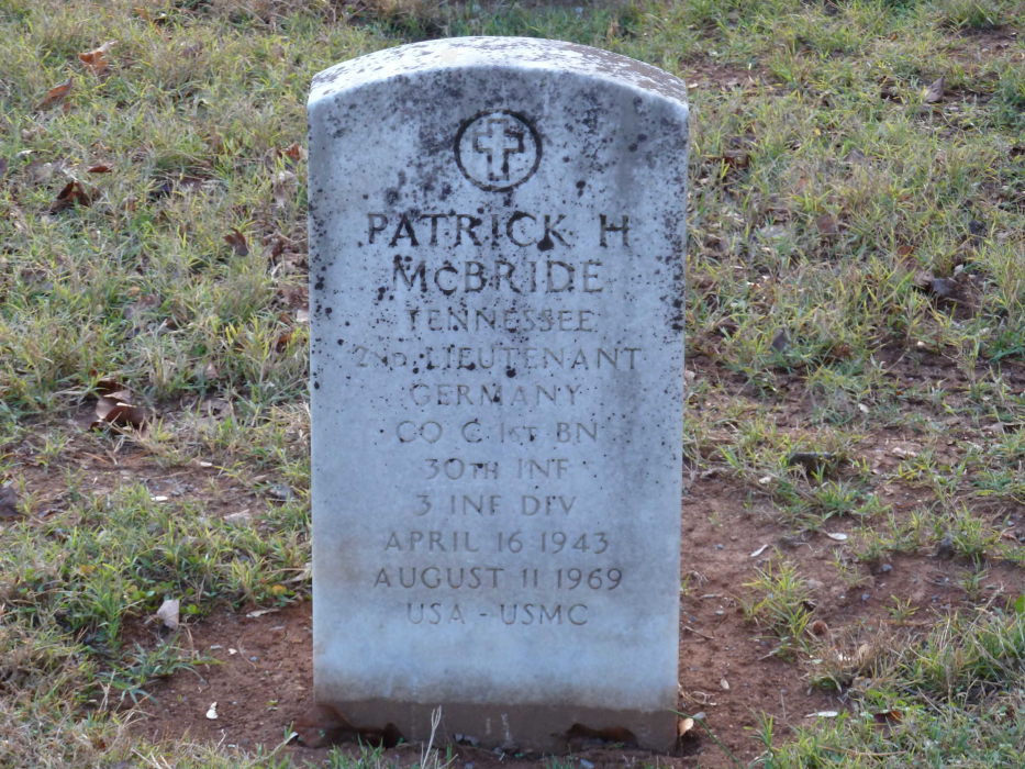 Patrick H. McBride – MTSU Charlie and Hazel Daniels Veterans and Military Family Center