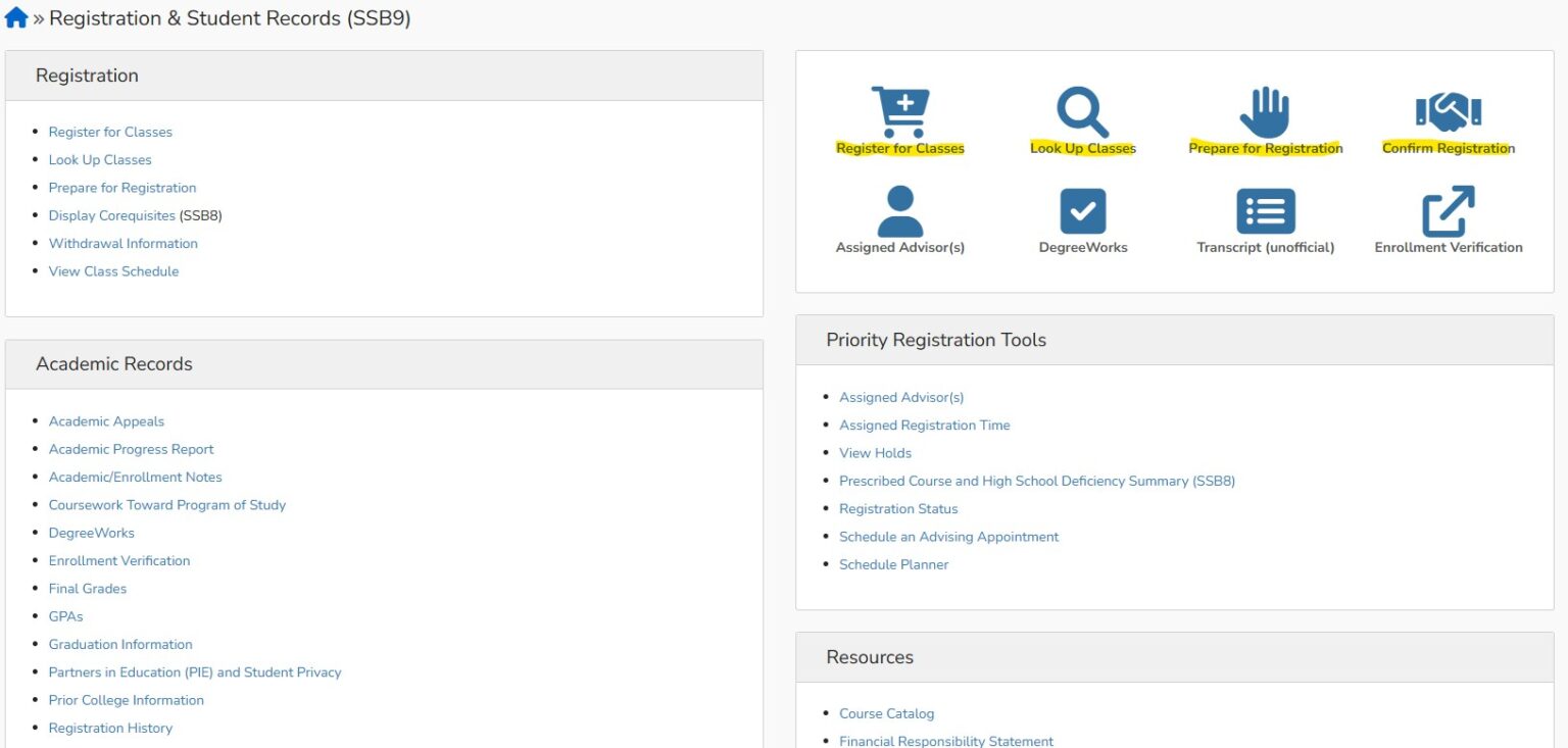 Registration – SSB